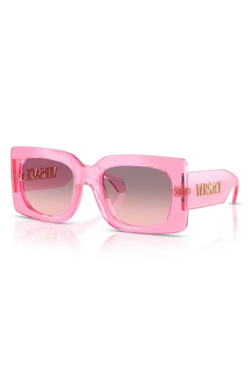 Versace 54mm Gradient Square Sunglasses