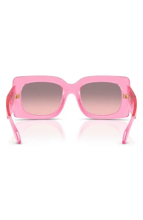 Versace 54mm Gradient Square Sunglasses