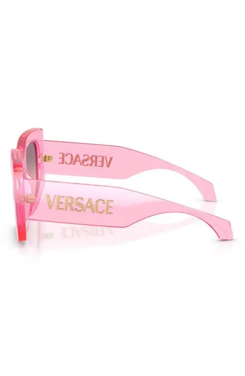 Versace 54mm Gradient Square Sunglasses