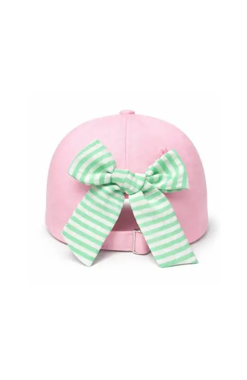 BITS & BOWS Dog In Golf Cart Bow Baseball Hat