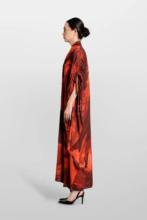 LAURA APARICIO Printed Kaftan