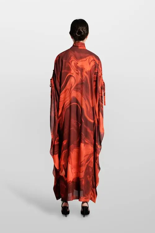 LAURA APARICIO Printed Kaftan