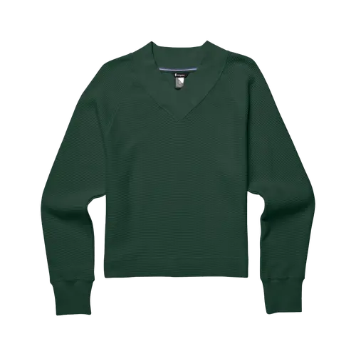 COTOPAXI Atajo Long-sleeve Waffle V-neck