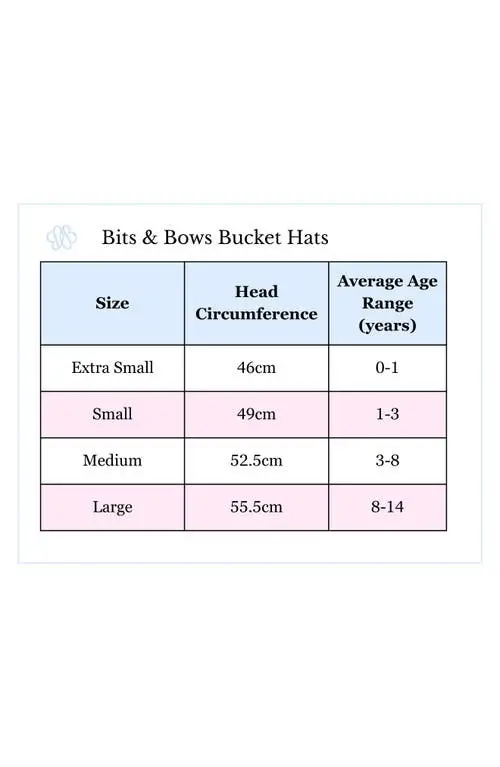 BITS & BOWS Golf Bucket Hat