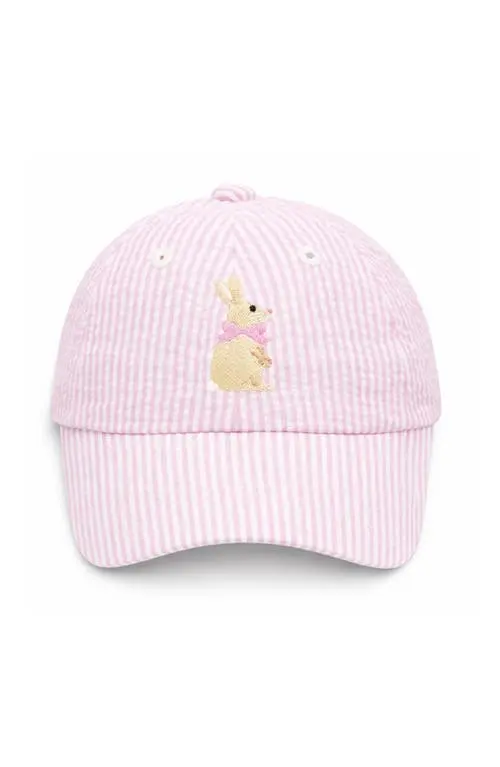 BITS & BOWS Bunny Bow Baseball Hat