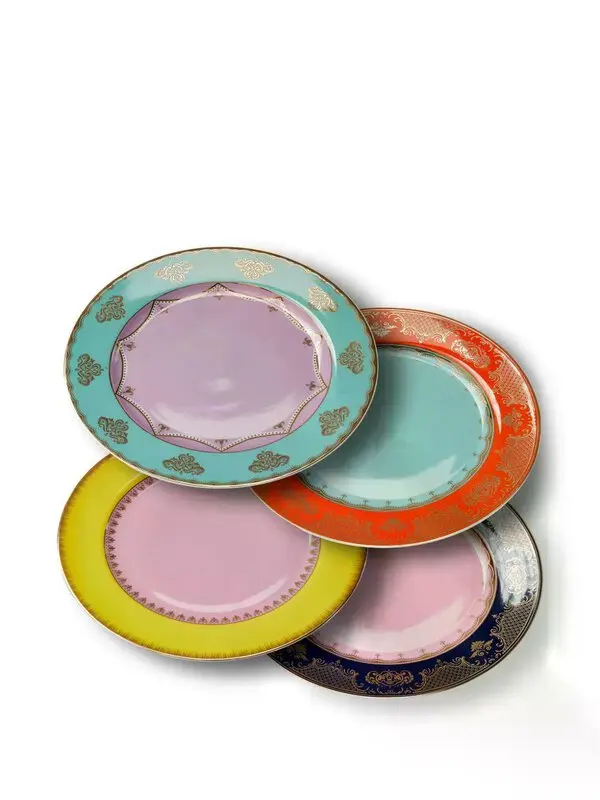 POLSPOTTEN Grandpa Dinner Plates - Blue