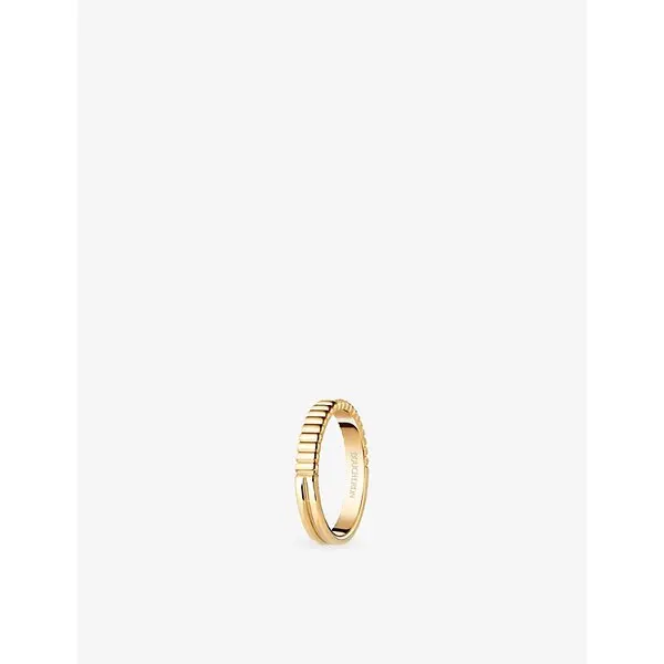 Boucheron Quatre Radiant Edition 18ct Wedding Band - Yellow Gold