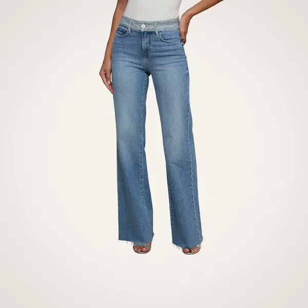 L'Agence Louane Wide-leg Flare Jean