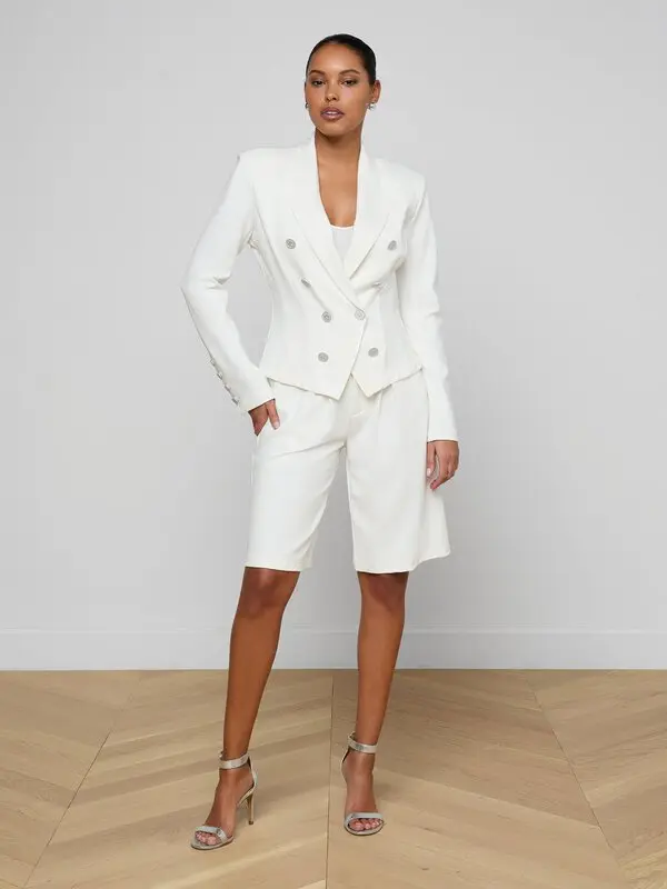 L'Agence Emerson Ponte Blazer - Ivory