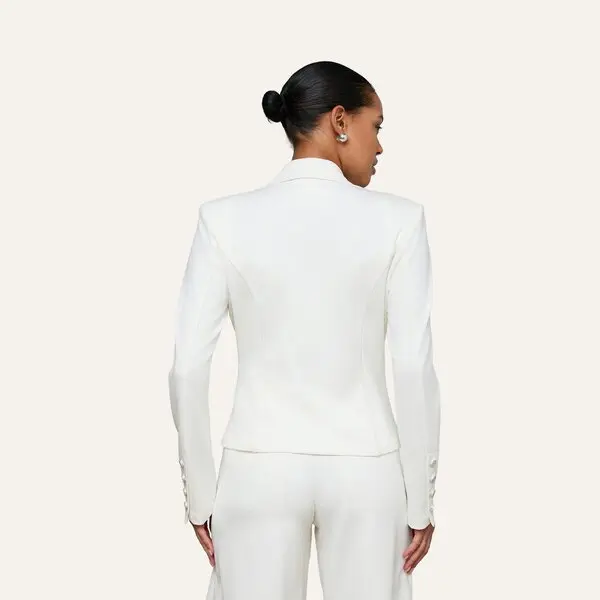 L'Agence Emerson Ponte Blazer - Ivory