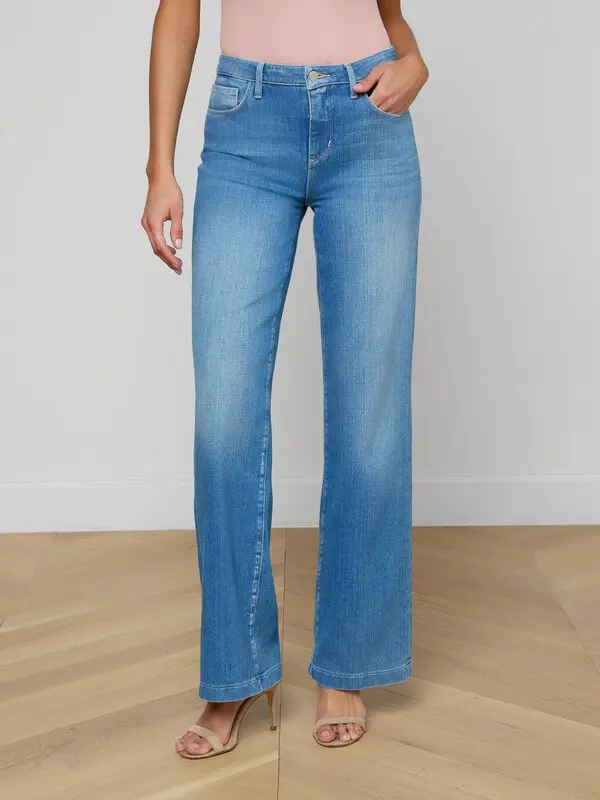 L'Agence Clayton Wide-leg Jean