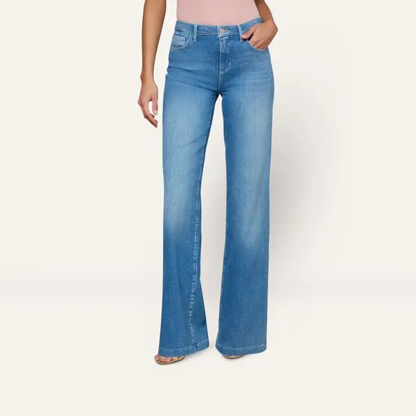 L'Agence Clayton Wide-leg Jean - Getty