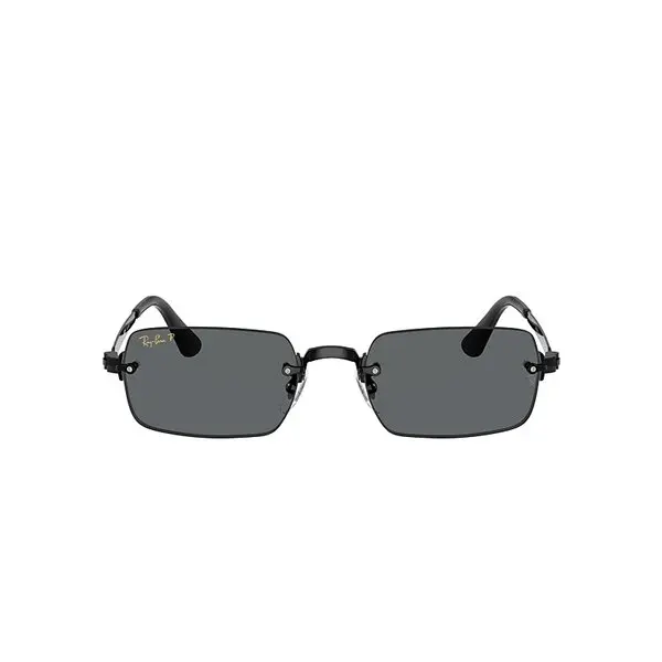 Ray-ban Rimless Rectangle Sunglasses - Black