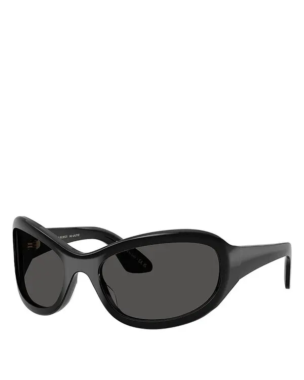 Oliver Spencer Oval Sunglasses, 64mm