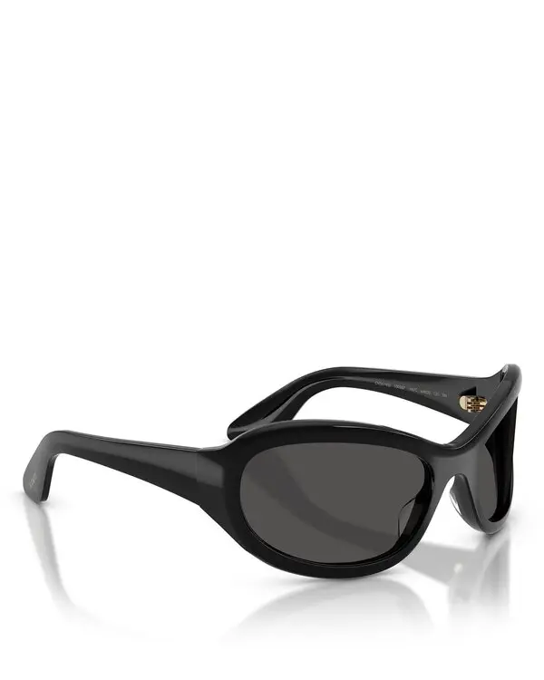 Oliver Spencer Oval Sunglasses, 64mm