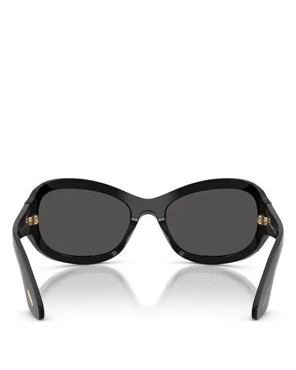 Oliver Spencer Oval Sunglasses, 64mm