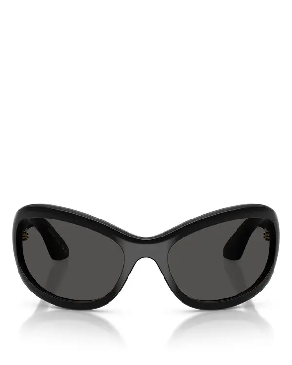 Oliver Spencer Oval Sunglasses, 64mm