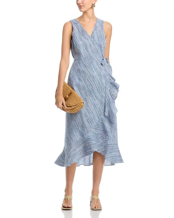 Tommy Bahama Linen Wrap Dress