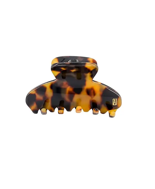 Alexandre De Paris Garnier Small Acetate Hair Clip - Tortoiseshell