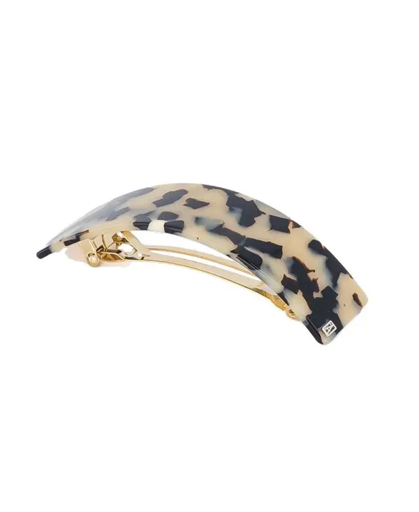 Alexandre De Paris Tuileries Ponytail Acetate Barrette - Beige