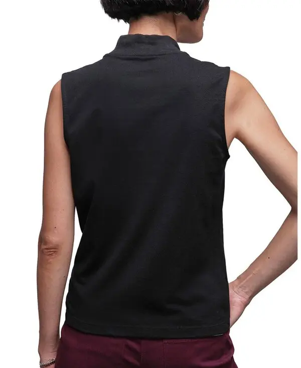 WILDFANG The Everyday Mock Neck Tank Top - Black