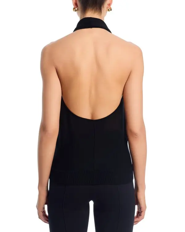 LUCY PARIS Kali Twist Halter Top
