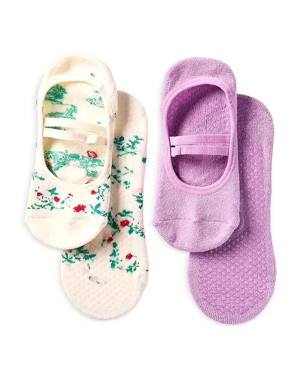 STEMS Blossom Grip Socks Pack - Cloud Berry