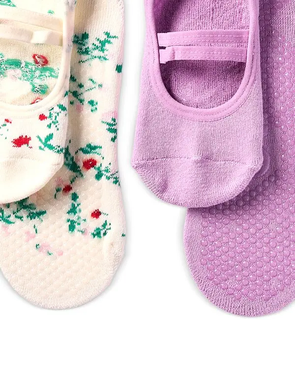 STEMS Blossom Grip Socks Pack - Cloud Berry