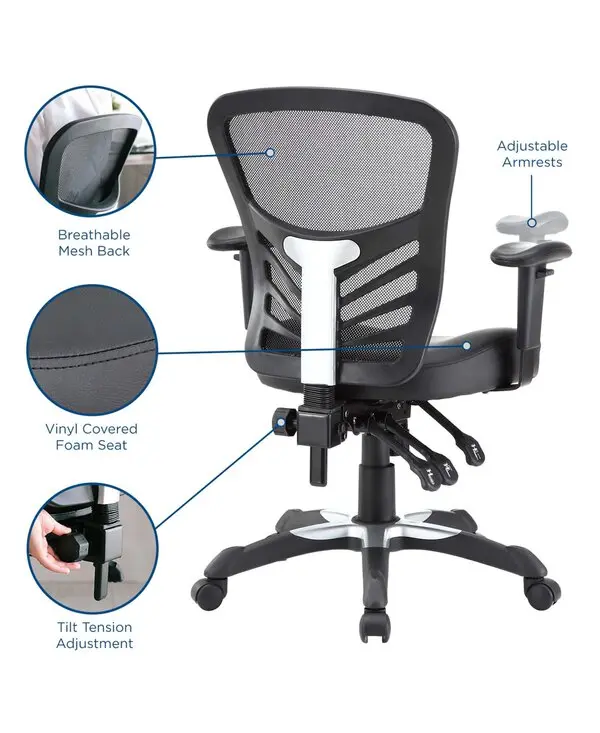 MODWAY Articulate Vinyl Office Chair