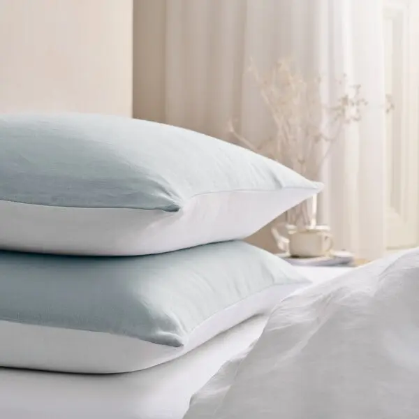 CHRISTY Cavendish Luxury Soft Linen Pillowcase Pair, King Exclusive