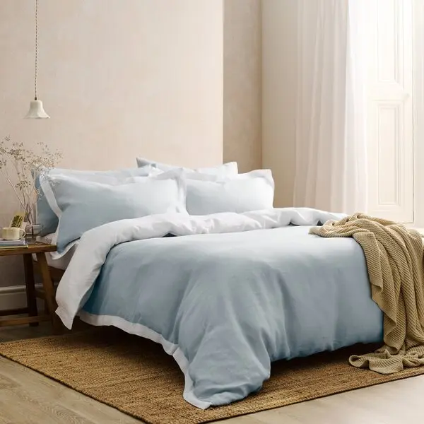 CHRISTY Cavendish Luxury Soft Linen Pillowcase Pair, King Exclusive