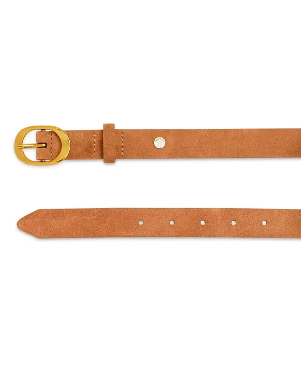 Rag & Bone Vera Slim Suede Belt