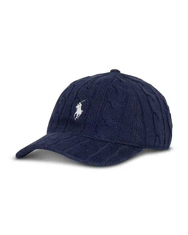 Polo Ralph Lauren Cotton Cable Baseball Cap - Newport Navy