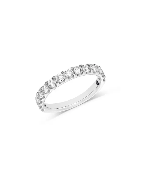 Bloomingdale'S Platinum Lab Grown Diamond Band - White