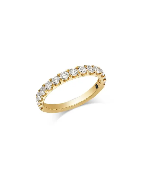 Bloomingdale'S Luxe Collection Certified Lab Grown Diamond Band In 18k Yellow 1 Tcw - Gold