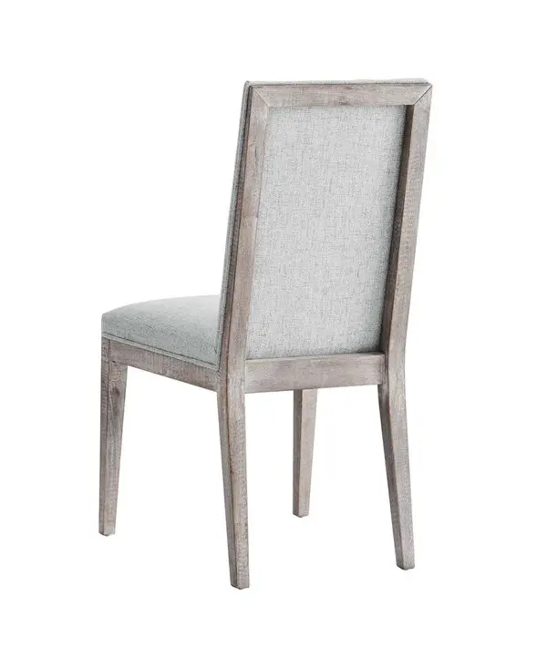 MODWAY Maisonette French Vintage Tufted Fabric Dining Side Chairs, Set Of 2