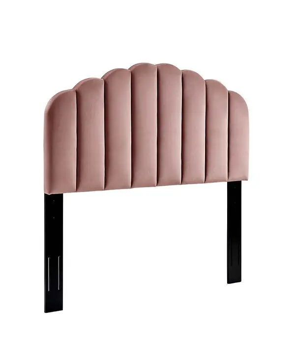MODWAY Veronique Performance Velvet Headboard - Dusty Rose