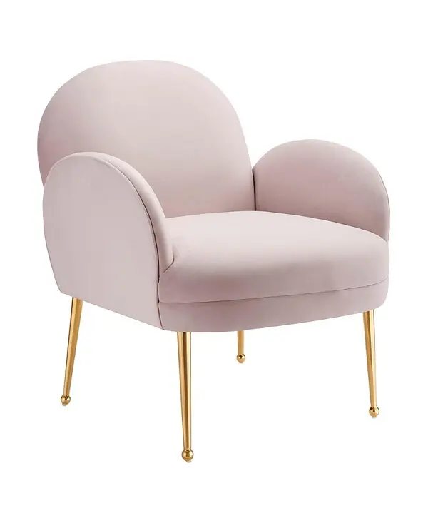 MODWAY Transcend Performance Velvet Armchair - Pink