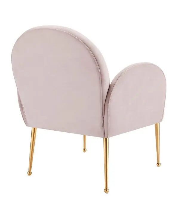 MODWAY Transcend Performance Velvet Armchair - Pink