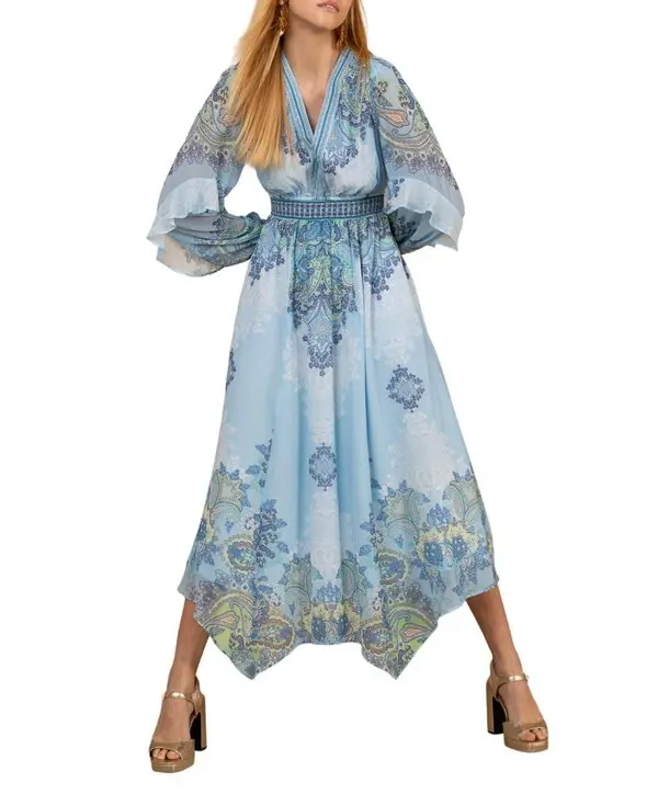 Hale Bob Kamilah Chiffon Dress