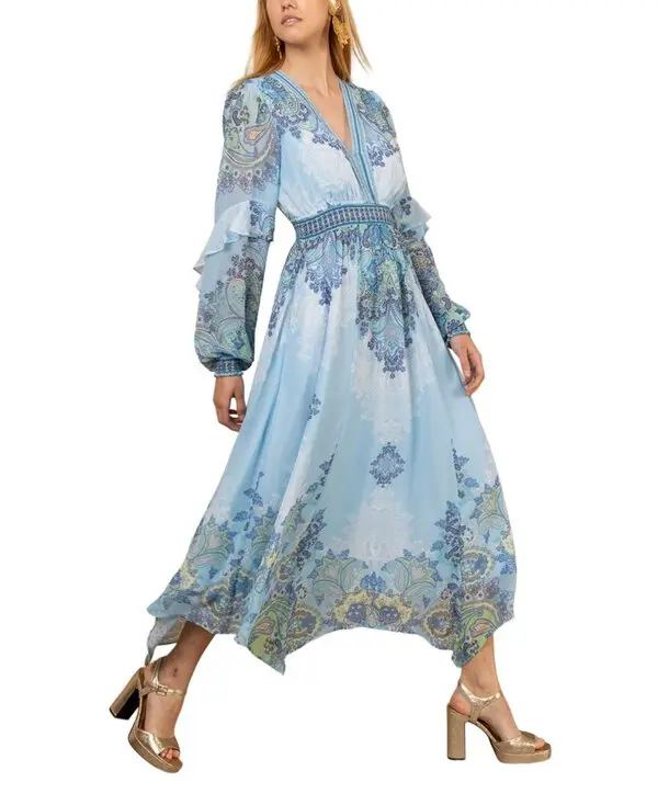 Hale Bob Kamilah Chiffon Dress