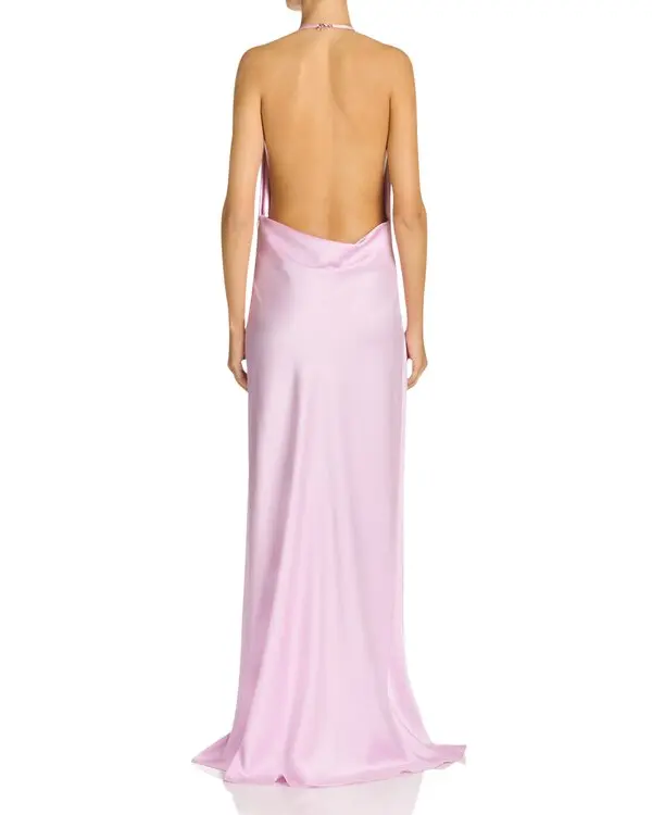 Stella McCartney Envers Satin Slip Dress