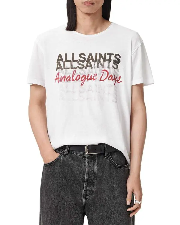ALLSAINTS Graphite Print Tee