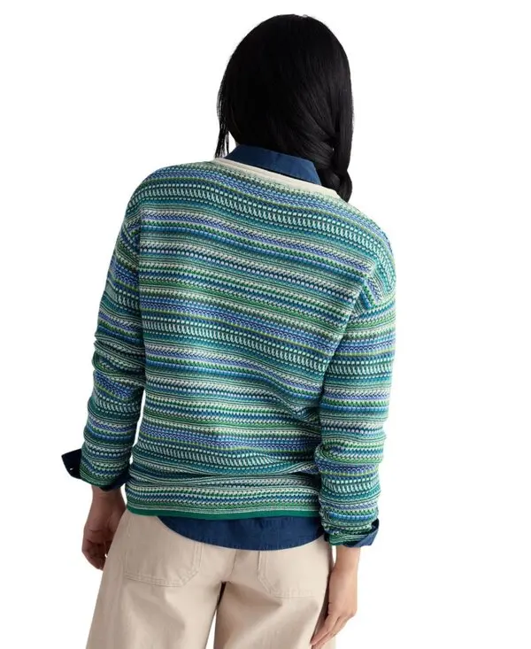 SEASALT CORNWALL Betony Striped Sweater