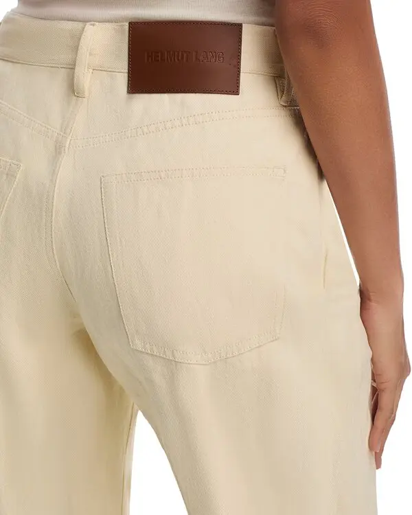 Helmut Lang Crushed High-rise Bootcut Jeans