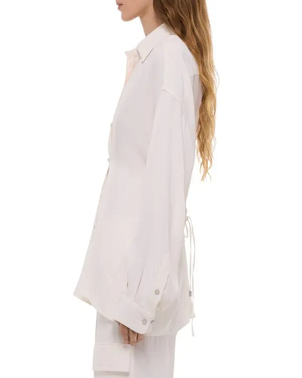 Helmut Lang Soft Cinched Shirt - Ivory