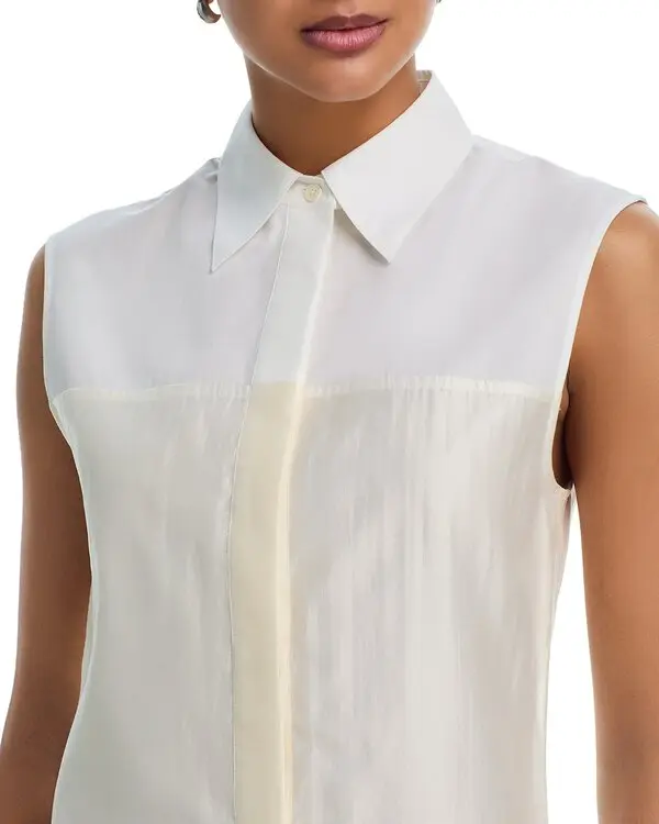 Helmut Lang Sleeveless Shirtdress
