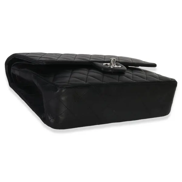 Chanel Quilted Lambskin Classic Flap Bag - Black