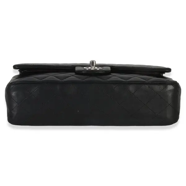 Chanel Quilted Lambskin Classic Flap Bag - Black