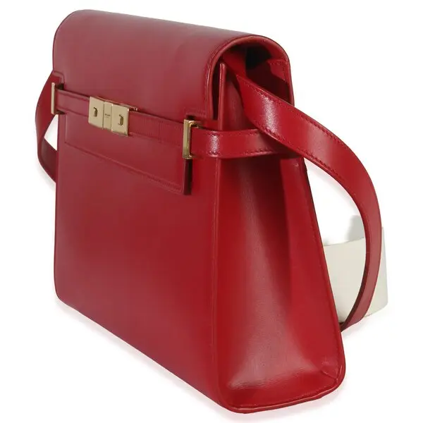 Saint Laurent Calfskin Manhattan Shoulder Bag